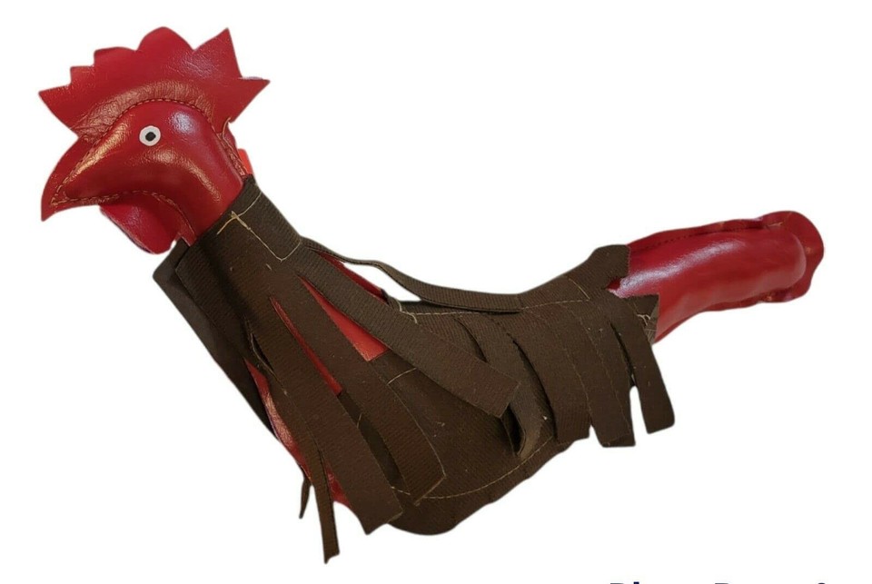 Synthetic Leather Rooster Dummy Training Tool for Hens and Gallos | eBay