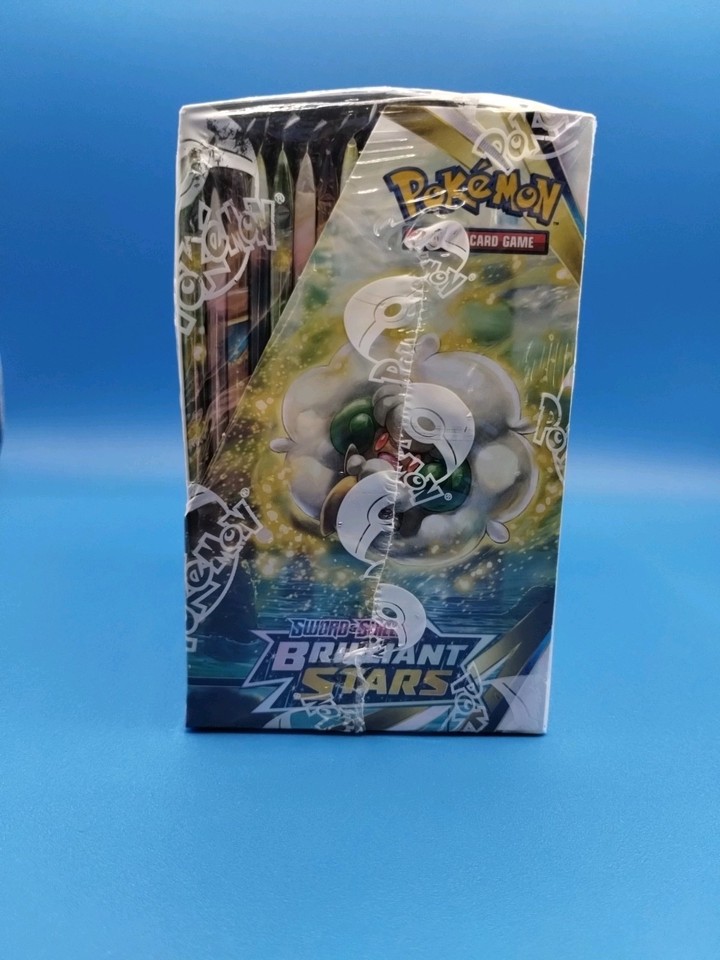 Pokemon SWSH Brilliant Stars Sealed Booster Boxes Authentic Card Game ...