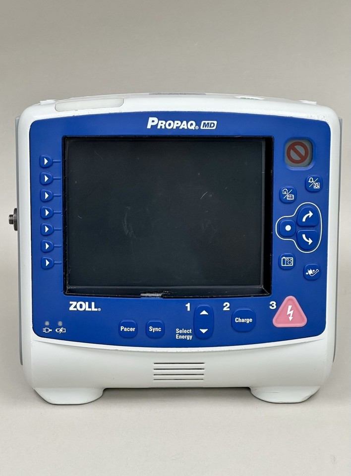 ZOLL ProPaq MD Monitor With 12-Lead ECG, SPO2, & NIBP Cables | eBay