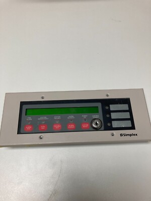 Industrial Fire Protection - Simplex Annunciator