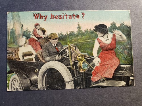 MODEL "T" Postcard Postal History Cover WARSAW, INDIANA | eBay