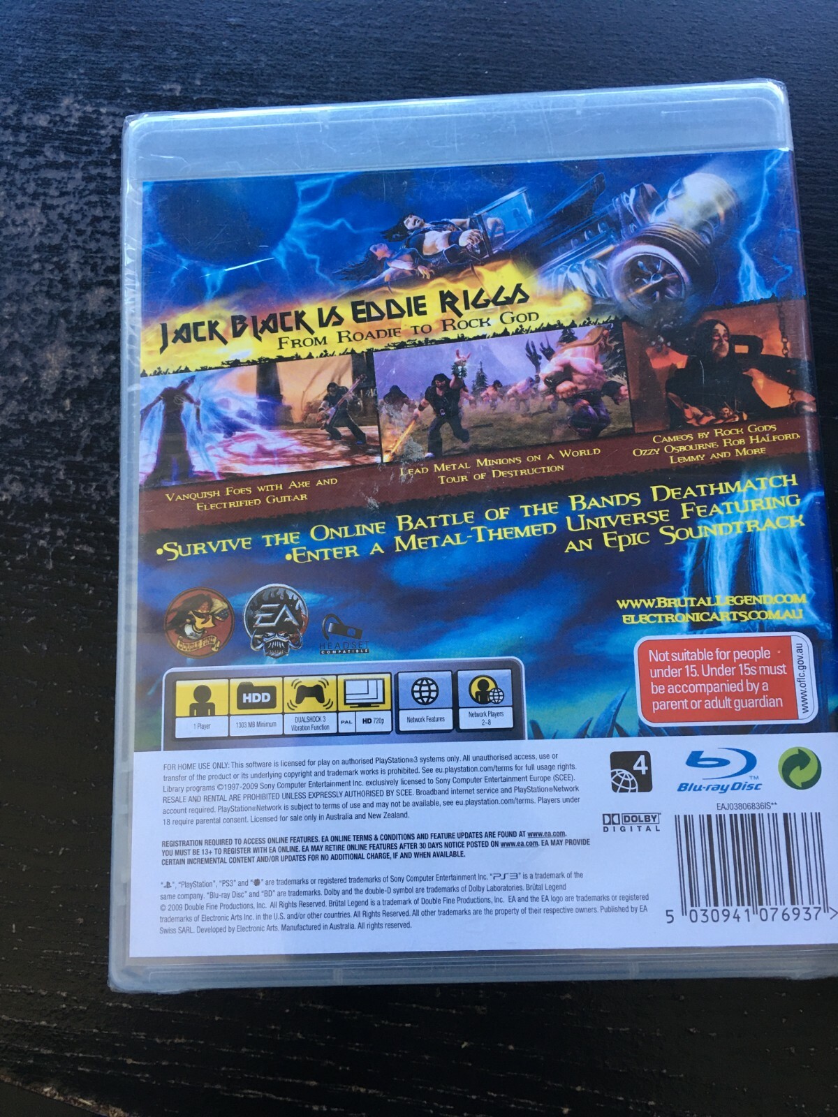 Brutal Legend *New / Sealed (Sony PlayStation 3, 2009) PS3 Game | eBay