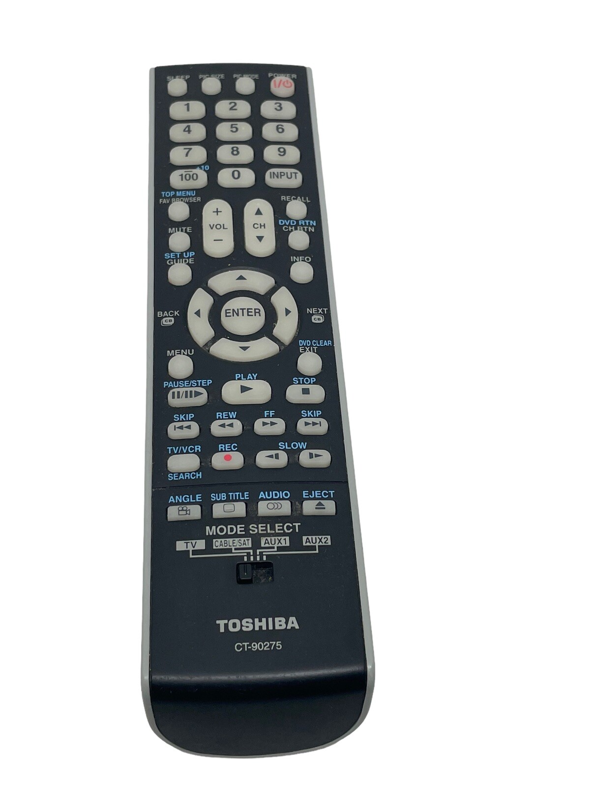 Toshiba Remote Control CT-90302 CT90302 subs CT-90275 LCD HDTV | eBay