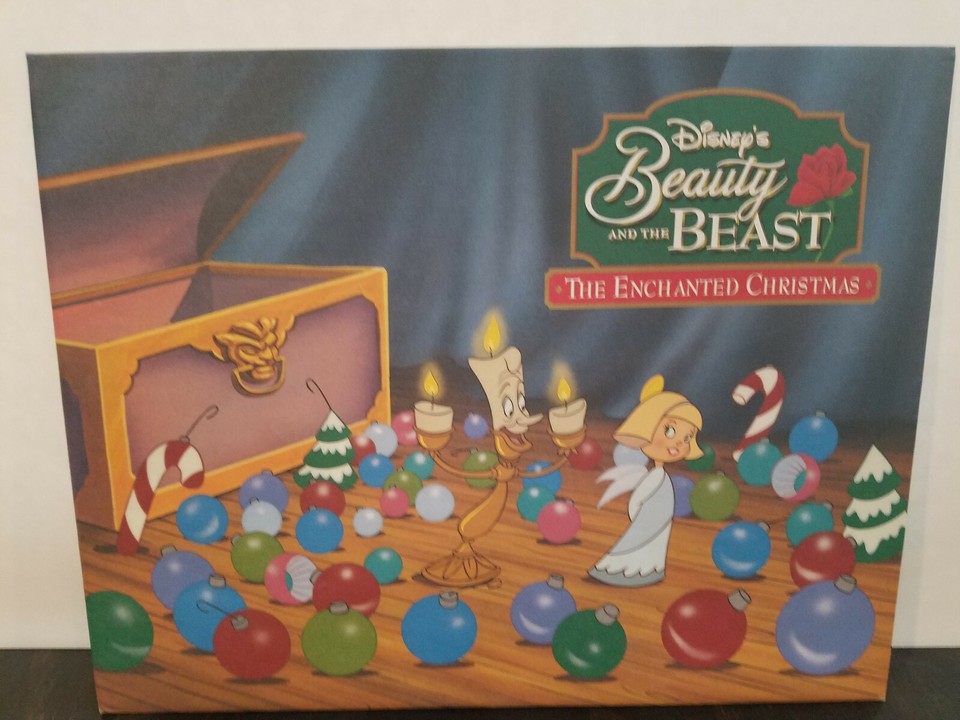 Disney Beauty and the Beast Enchanted Christmas Commemorative ...