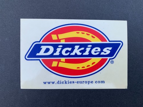 Autocollant DICKIES Europe WORKWEAR Overalls TEXAS USA vintage Sticker ...