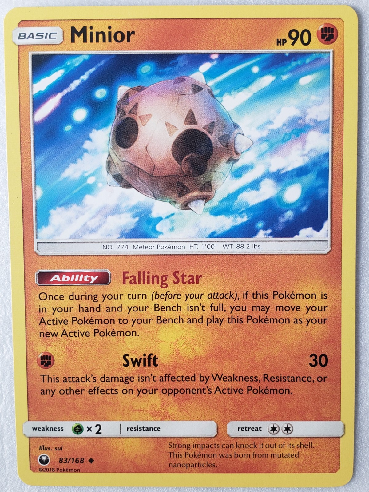 Minior (Uncommon)[SM07]: Buy and Sell Prices & Values - Pokécazilla