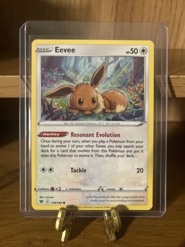 Pokemon TCG Astral Radiance 119/189 - Eevee - Non-Holo Card - NM | eBay
