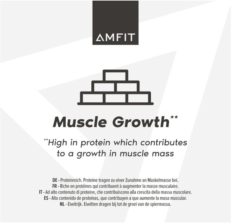 AMFIT Low Sugar High Protein Bars Dark Chocolate Raspberry Flavor 60g ...
