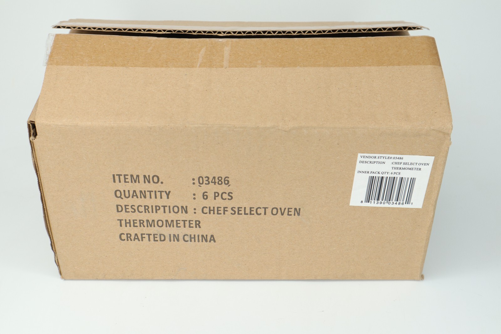 Chef Select Oven Thermometer Stainless Steel Hangs or Sits in Oven ...