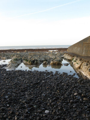 Photo 6x4 Rock Pool, Peacehaven Beach Telscombe Cliffs Next to a ...