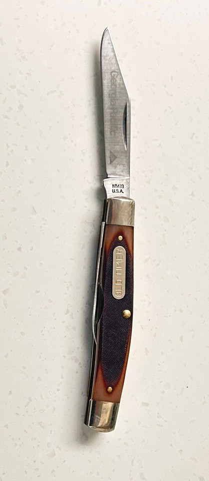 Schrade Old Timer USA MM33 (Master Mechanic) RARE KNIFE 2 Blade Jack ...