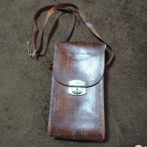 WWII WW2 Imperial Japanese Army IJA Leather Officers Map Case Original ...