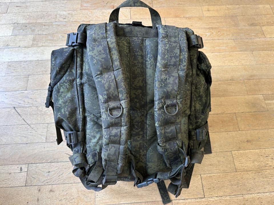 Russian Army Original Hiking Backpack 6SH117 25L + 7L Buttpaсk MOLLE ...