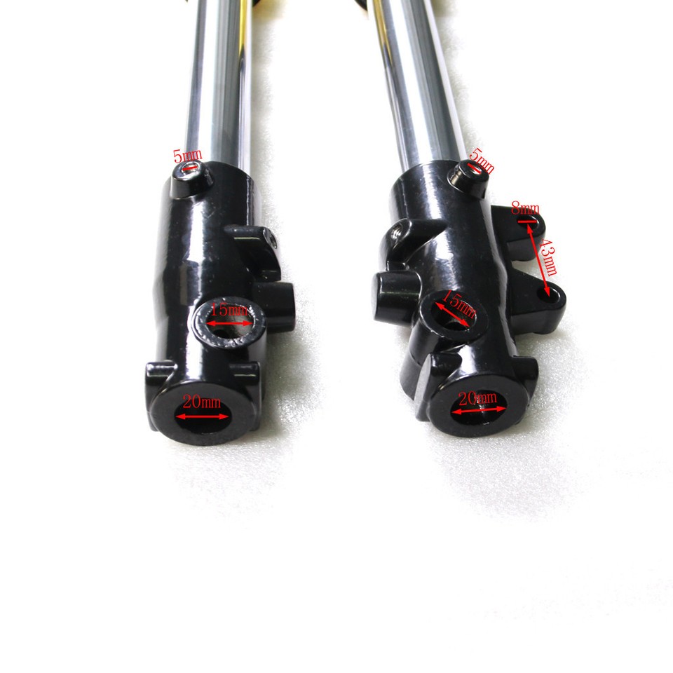 Front Suspension Forks For 125cc 160cc 110 Apollo SSR 140CC Pit Bike | eBay
