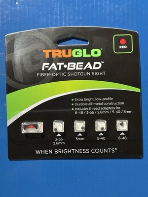 TRUGLO FAT BEAD RED UNIVERSAL | eBay