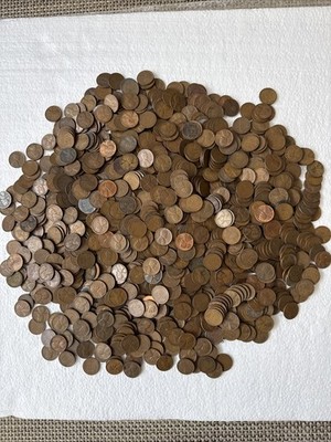 Lincoln Wheat Cents 1000+, Coins In Photo are Coins received. Free ...