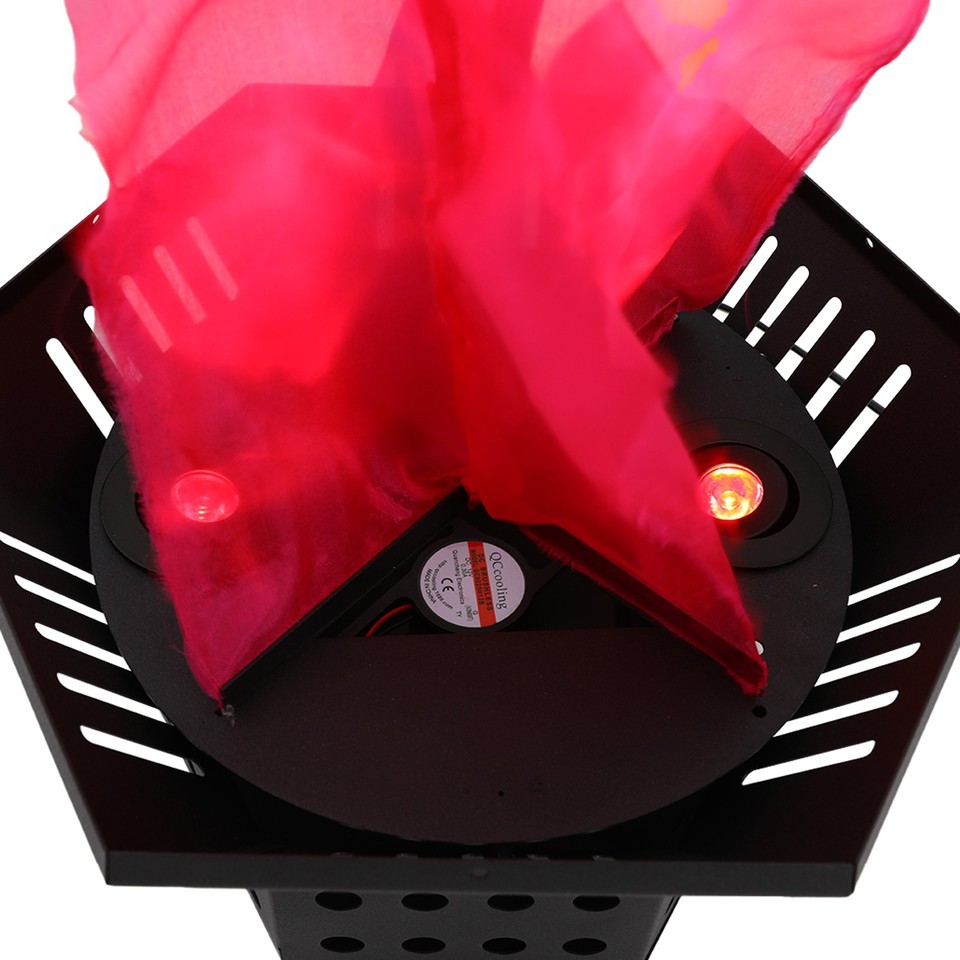 3D Artificial Flame Lamp Campfire Lamp Fake Fire for Halloween ...