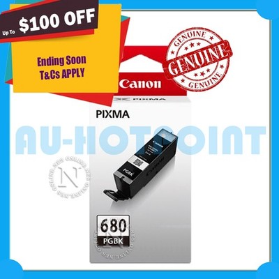 Canon Genuine PGI-680BK BLACK Ink Cartridge->TR7560/TR8560/TS6160 ...