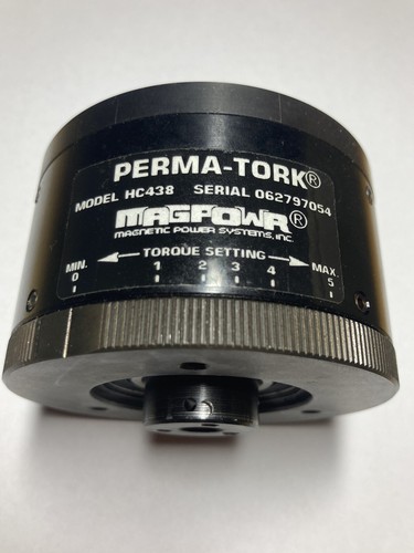 Magpowr Perma-Tork Adjustable Magnetic Clutch Model HC438-NEW IN BOX ...