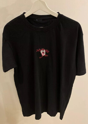 Looney Tunes Taz Devil Embroided Top Size Medium Shirt | eBay Australia