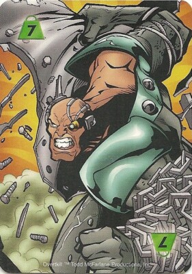 Marvel OVERPOWER STRENGTH POWER 7 card -Overtkill - 7S - 7 S - Image | eBay
