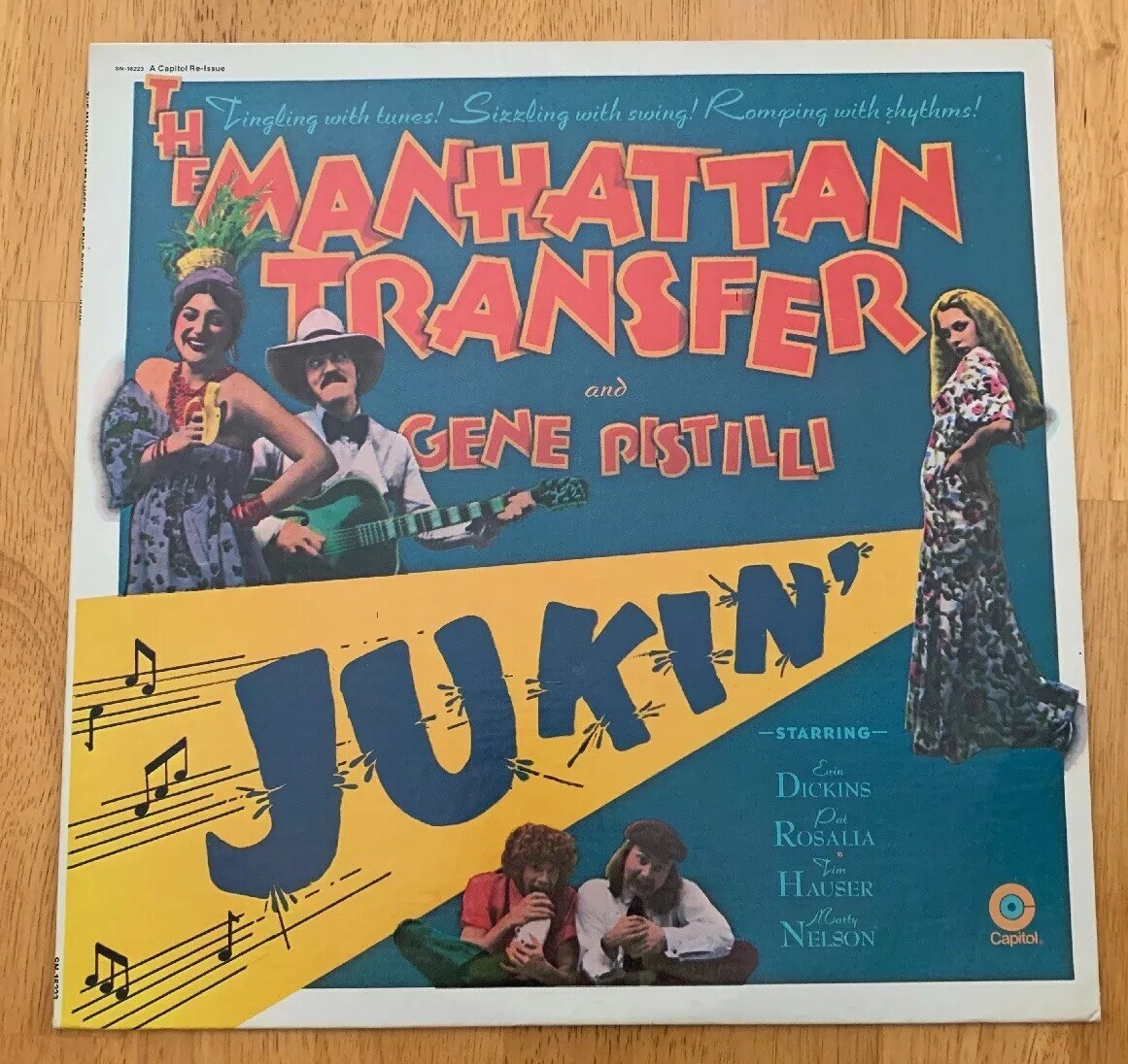The Manhattan Transfer And Gene Pistilli- Jukin- Vintage Vinyl LP-1971 ...