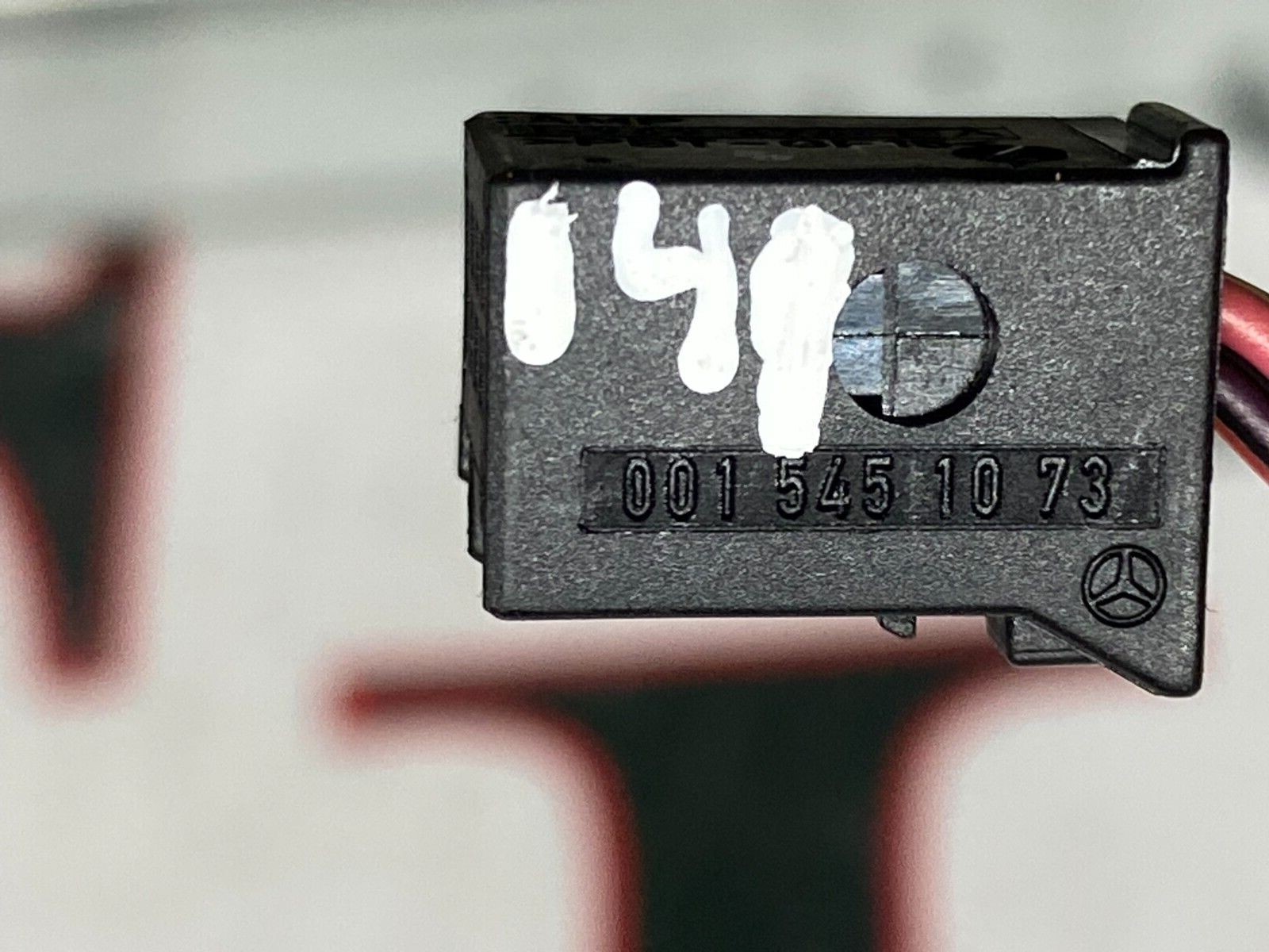 (AS) MERCEDES BENZ WIRING LOOM HARNESS PLUG CONNECTOR A0015451073 1 ...