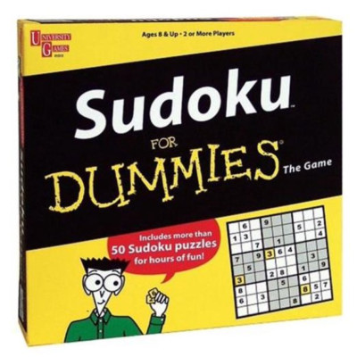 Sudoku For Dummies: The Game - 50+ Puzzles - Board Game - New In Box ...