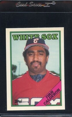 1988 TOPPS TIFFANY #184 IVAN CALDERON CHICAGO WHITE SOX | eBay