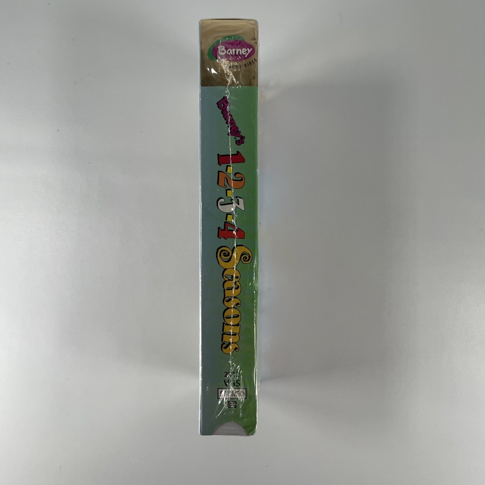 Barney - Barneys 1-2-3-4 Seasons (VHS, 1996) - NEW SEALED 45986020123| eBay