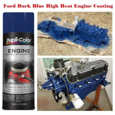 Ford Dark Blue Coating High Heat Engine Enamel Brake Caliper Rotor ...