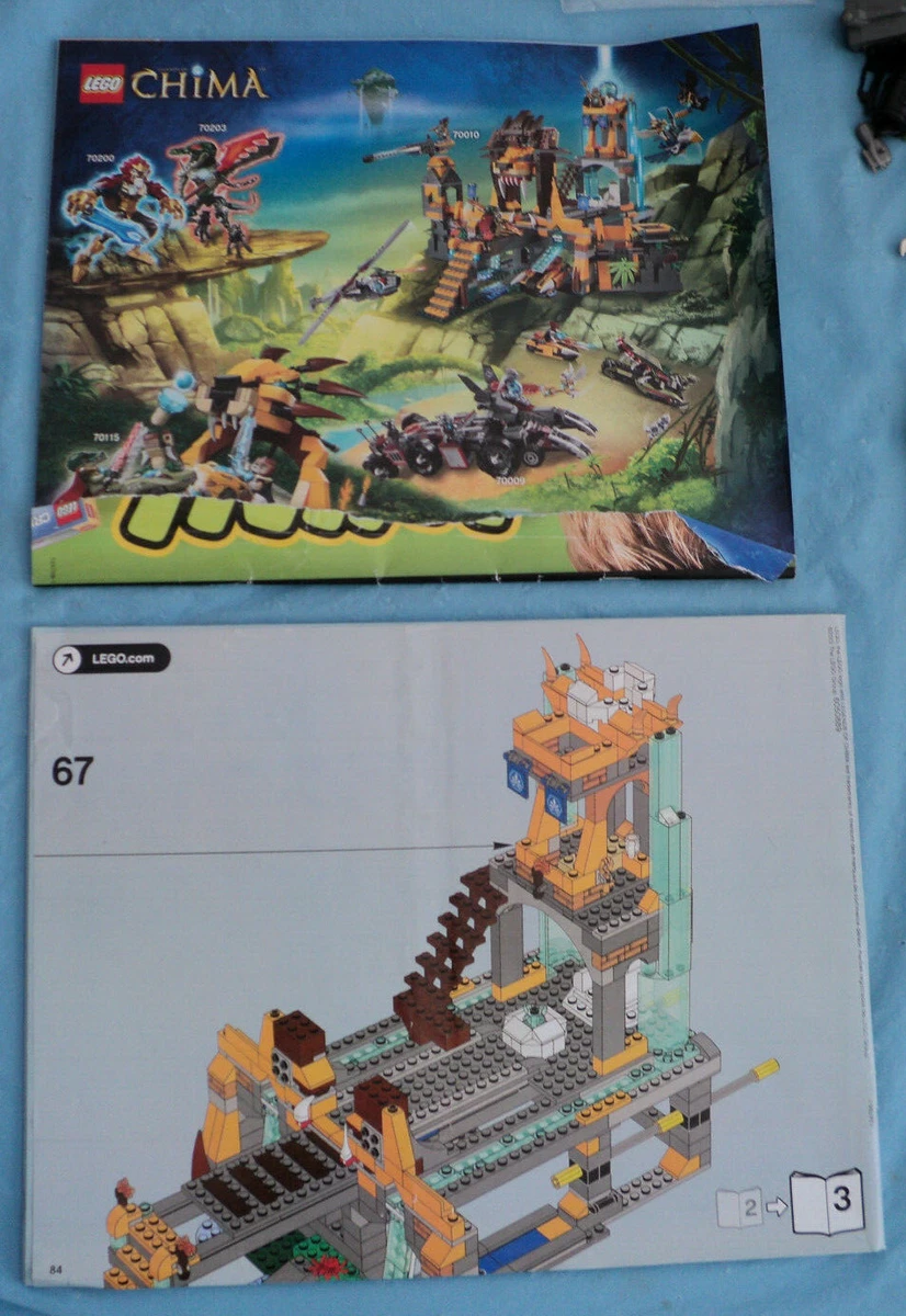 Lego Chima Lion Temple Instructions