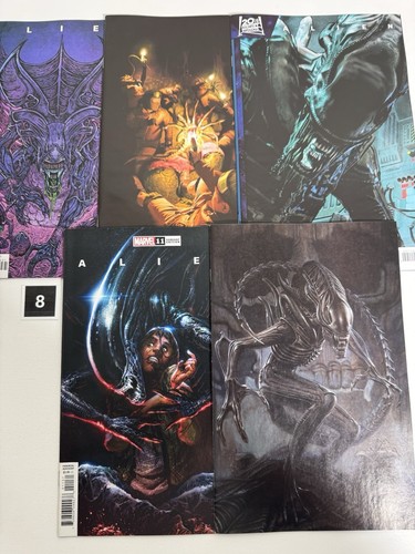 ALIENS : #1 1:100 STEGMAN VIRGIN VARIANT MARVEL COMIC LOT 5 | eBay