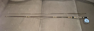 VINTAGE RODDY 2-pc 4307 PRO SERIES 8' 6" FLY FISHING ROD w/ TAICO REEL ...