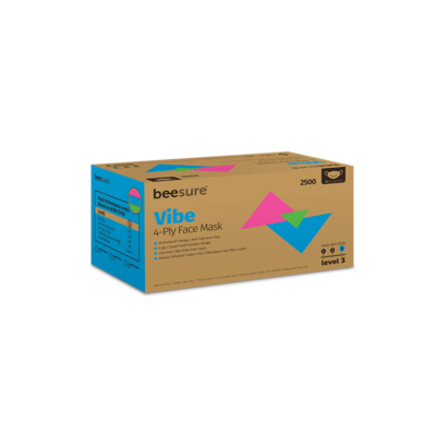 Anti/No Fog-Free Beesure ASTM Level 3 Luminous Blue Vibe Mask | eBay