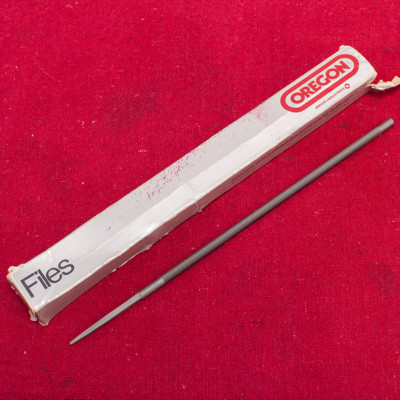 Oregon Chain Saw Files No.70502 7/32" Diameter Box of 12 NOS | eBay