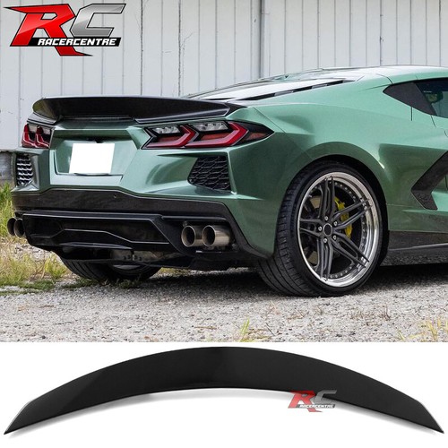 Fit 20-25 Chevrolet Corvette Stingray C8 Trunk Spoiler RSC Style Gloss ...