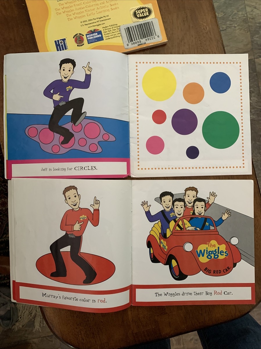 Wiggles Coloring Book And Activity The Wiggles Fun Activity Set Box Of