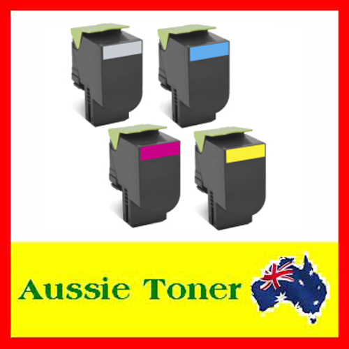 4x Toner Cartridge for Lexmark CS310 CS410 CS510 CS310 DN CS410DN 708HK/C/M/Y | eBay