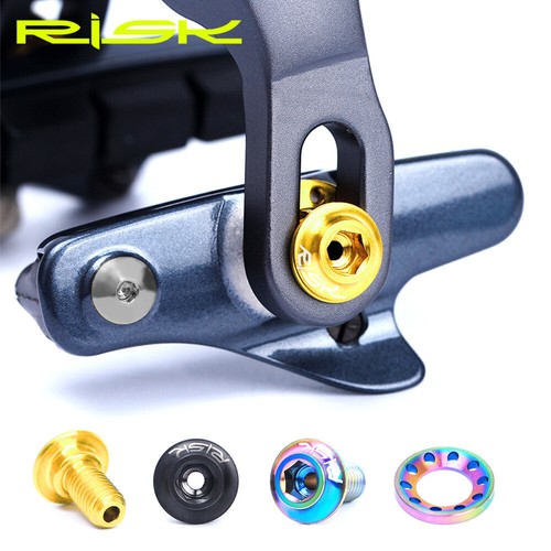 Risk 16pcs/Set Road Bike Rt102 Titanium C Brake Clamps Brake Set Screw ...