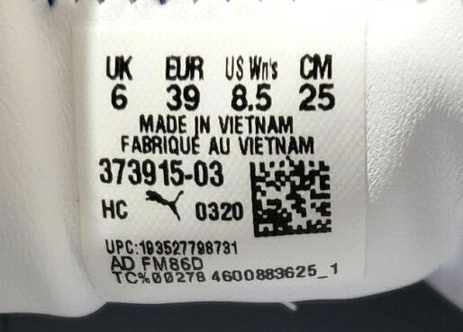 PUMA Women's Kyron Awakening Sneakers White / Blue / Black Size 8.5 | eBay