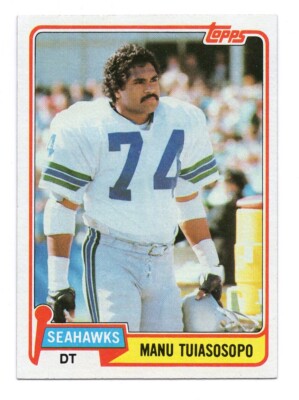 1981 Topps Football Card #320 MANU TUIASOSOPO | eBay