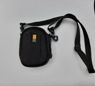 Case Logic Small Camera Case With Zipper Closure Black with Belt Loop ...