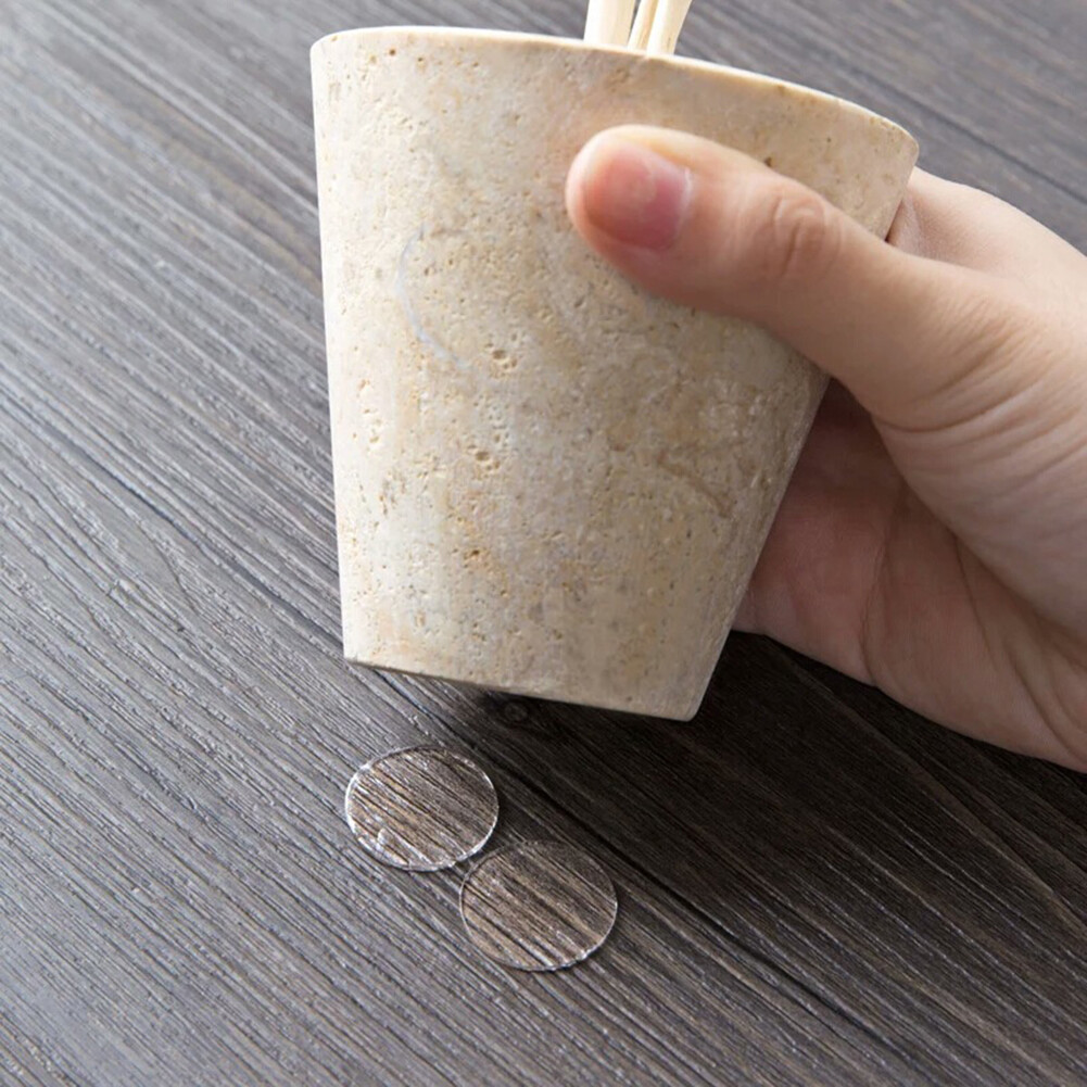 70pcs/set Strong Acrylic Fixed Sticker Round Dot Double Sided Self ...