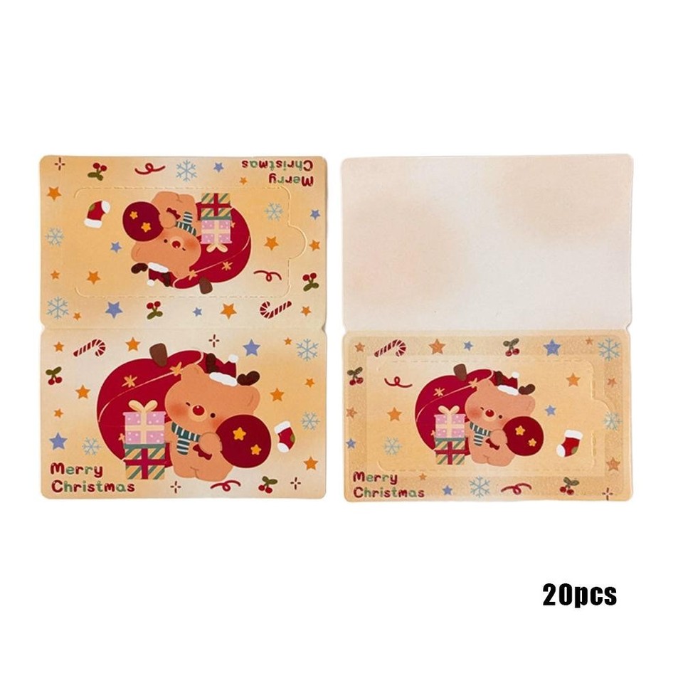 Christmas Scratch Tickets DIY Scratch Cards Set Gift Game N EW> W6X2 ...