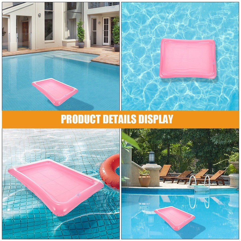 2 Pcs Floating Pool Tray Holder for Party Inflatable Ice Serving | eBay ...