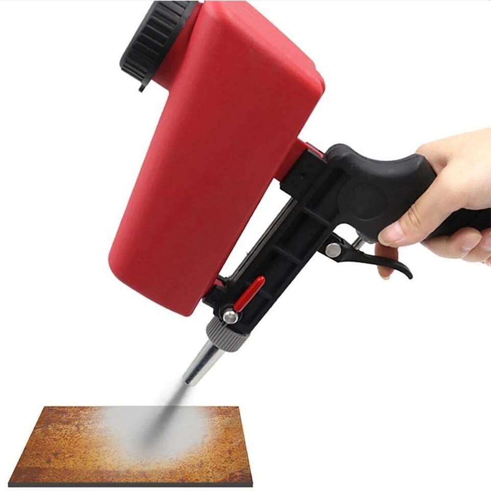 Portable Handheld Air Compressor Speed Sand Gun Blaster Sand Blasting 1 ...
