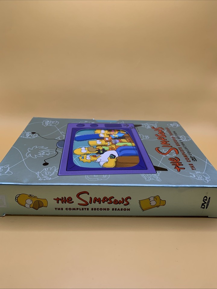 The Simpsons - The Complete Second Season (DVD, 4-Disc Set) 24543037156 ...