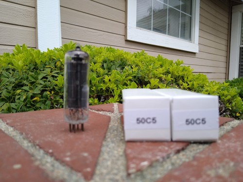 50C5 x2 (Pair) Beam Power Tube-Tested 95% or Better-Free Shipping in ...