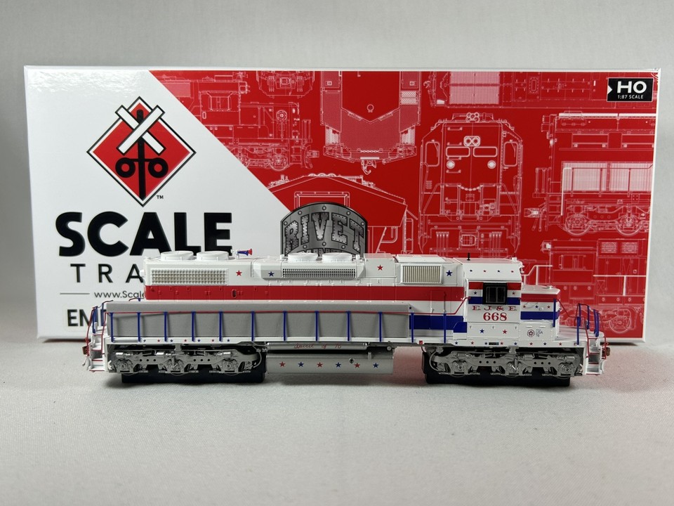 HO ScaleTrains DCC Sound EJ&E Bicentennial SD38-2 #668 Brand New | eBay